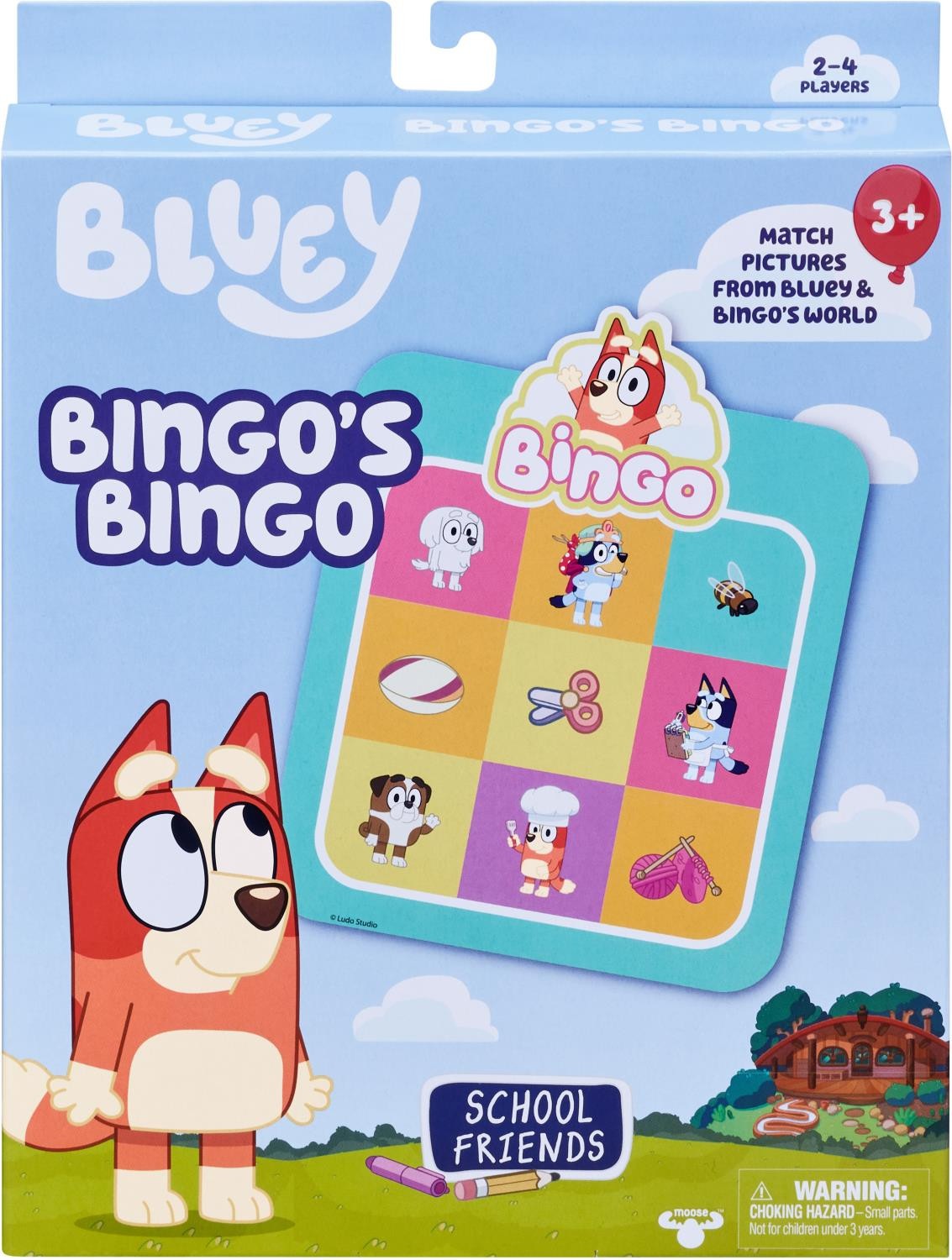 Buy Bluey Bingo's Bingo Game - School Theme - MyDeal Australia