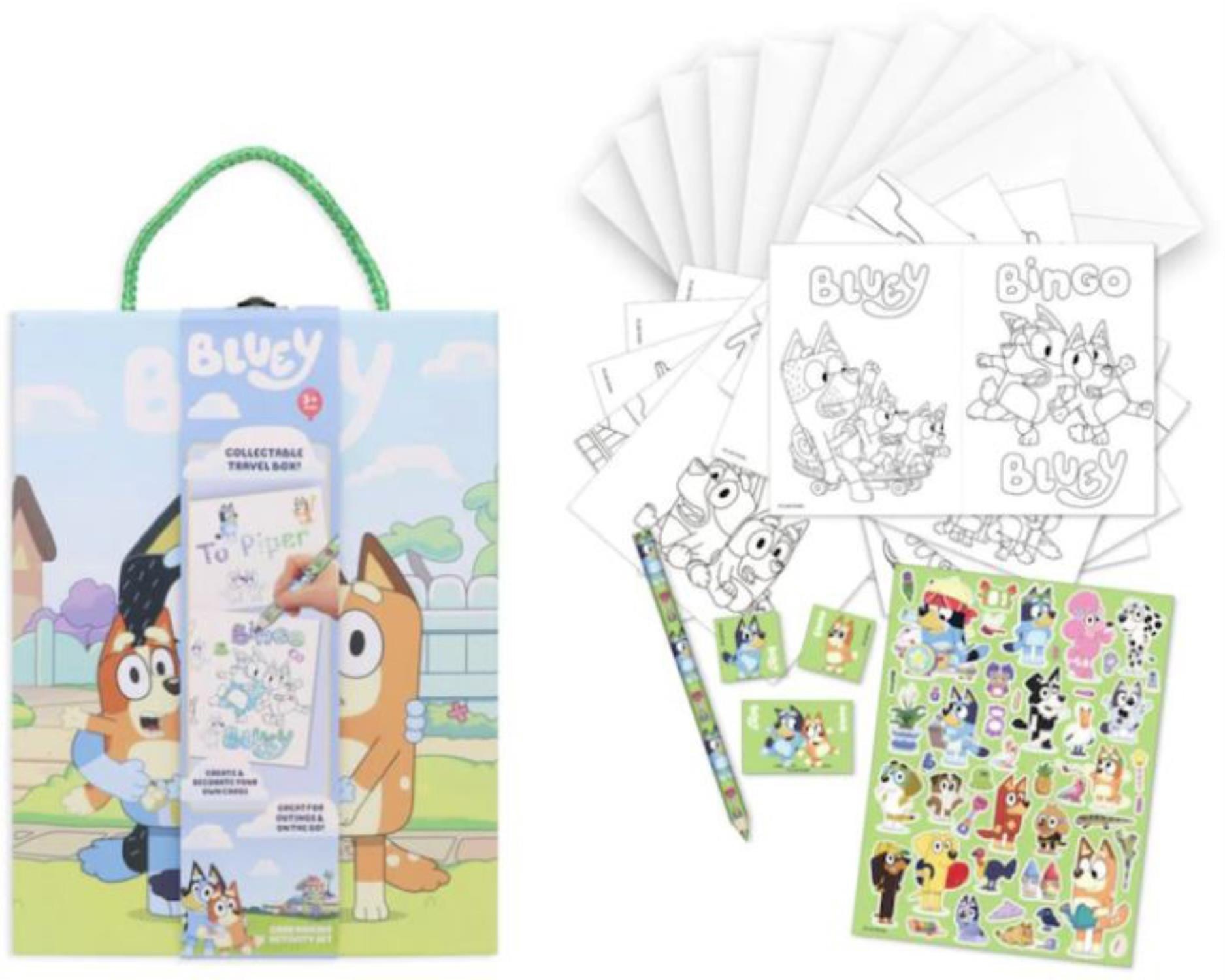 Buy Bluey Card Making Activity Set - MyDeal Australia