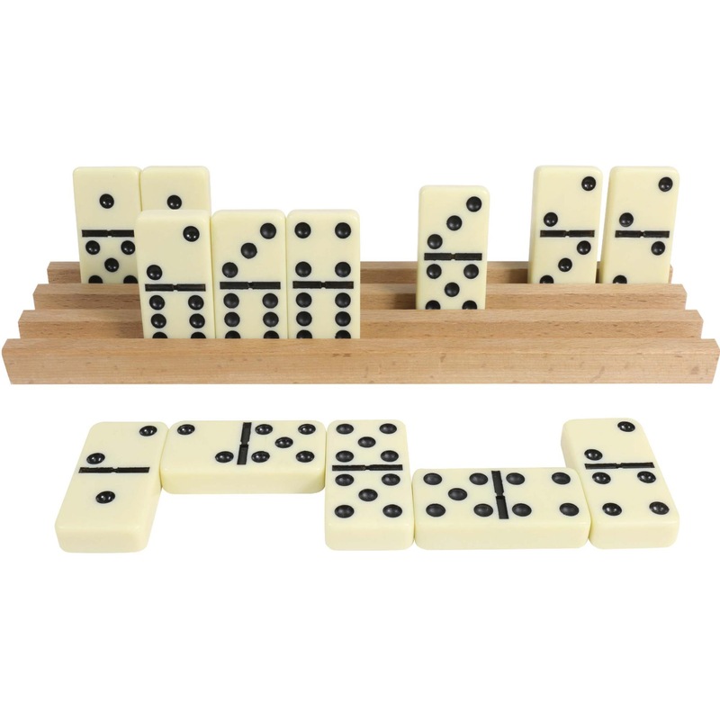 Buy Craftsman Deluxe Wooden Domino Racks - MyDeal