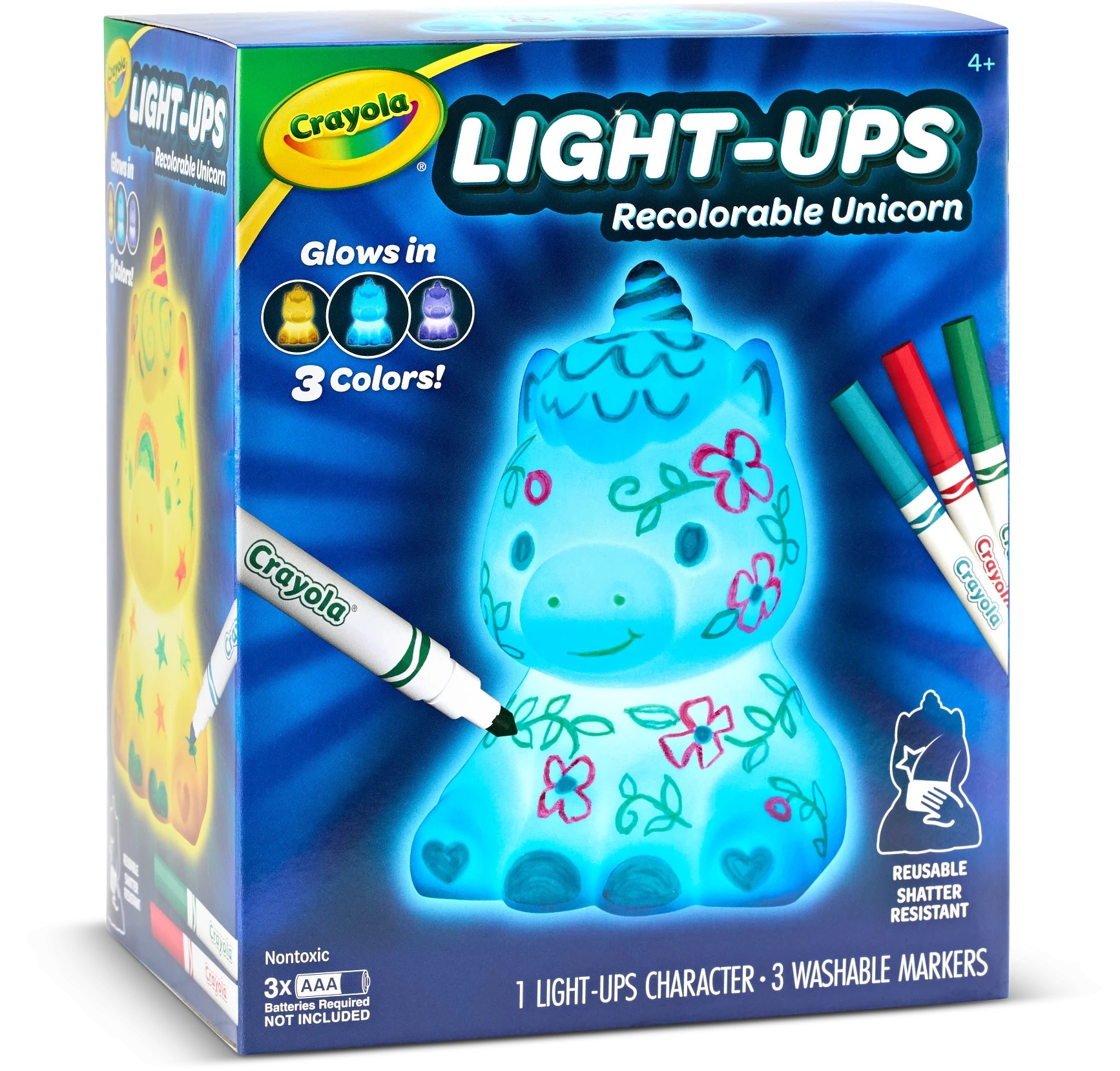 Buy Crayola Light-Ups Unicorn - MyDeal Australia