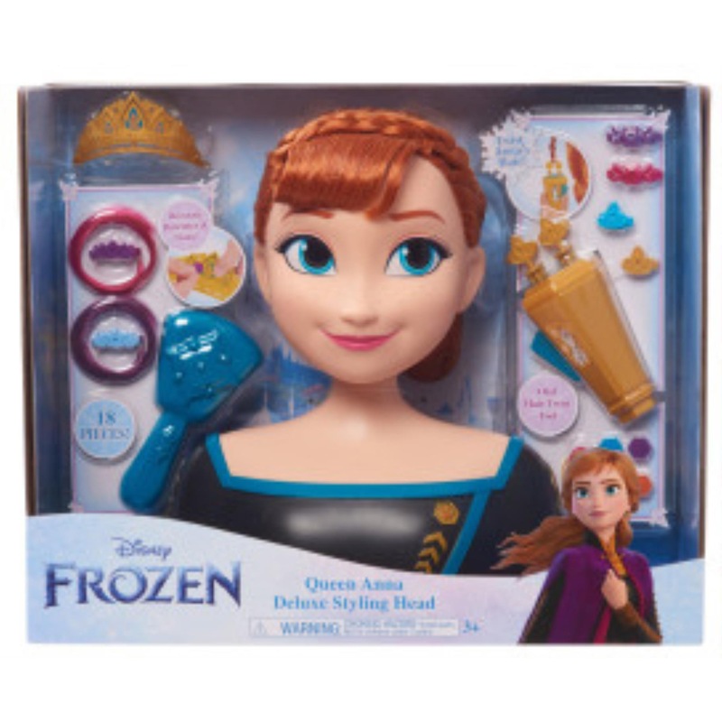 Buy Disney Frozen 2 Queen Anna Deluxe Styling Head - MyDeal
