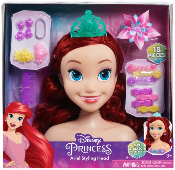 Buy Disney Princess Ariel Styling Head - MyDeal Australia