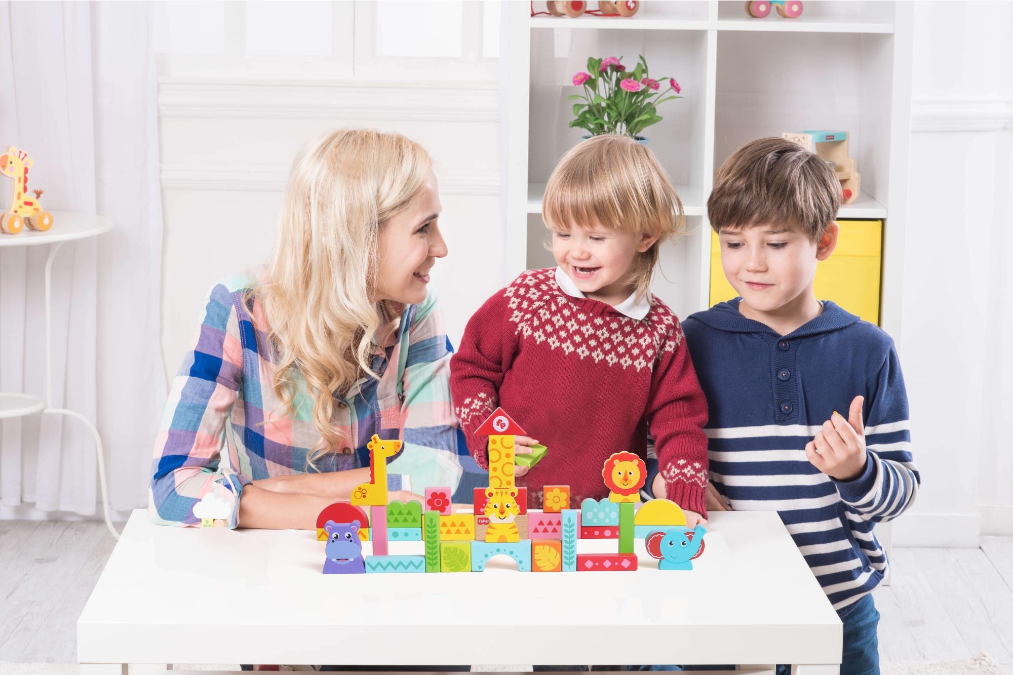 Buy Fisher Price Animal Blocks - MyDeal Australia