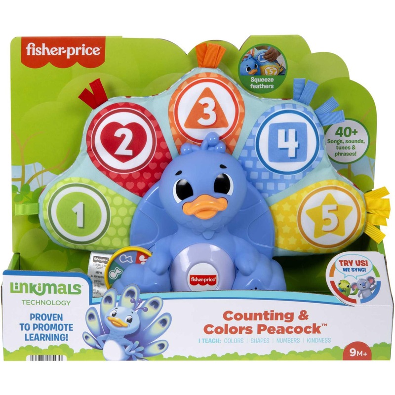 Buy Fisher-Price Linkimals Counting & Colors Peacock - MyDeal