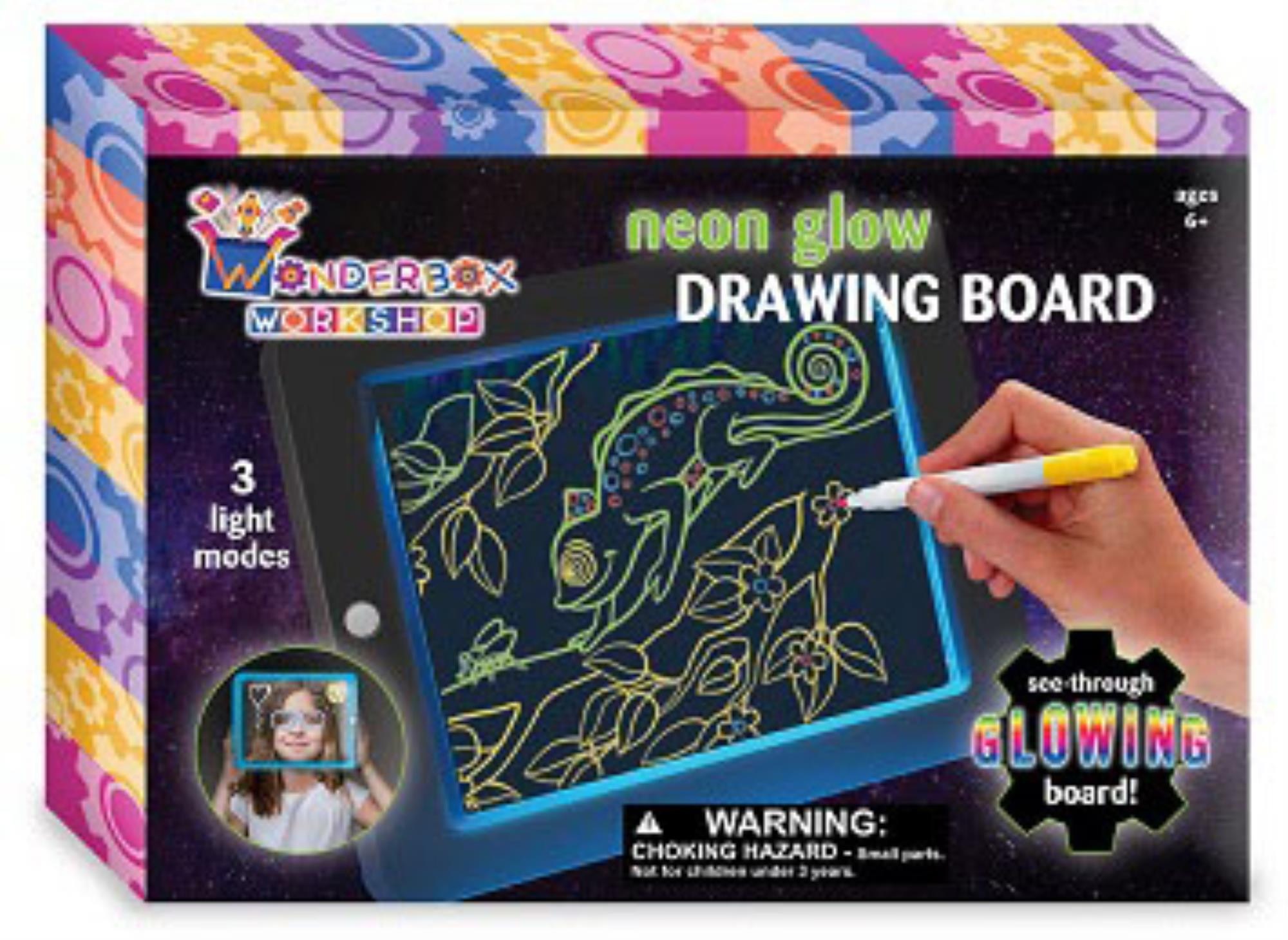 Buy Glow Neon Drawing Board - MyDeal Australia