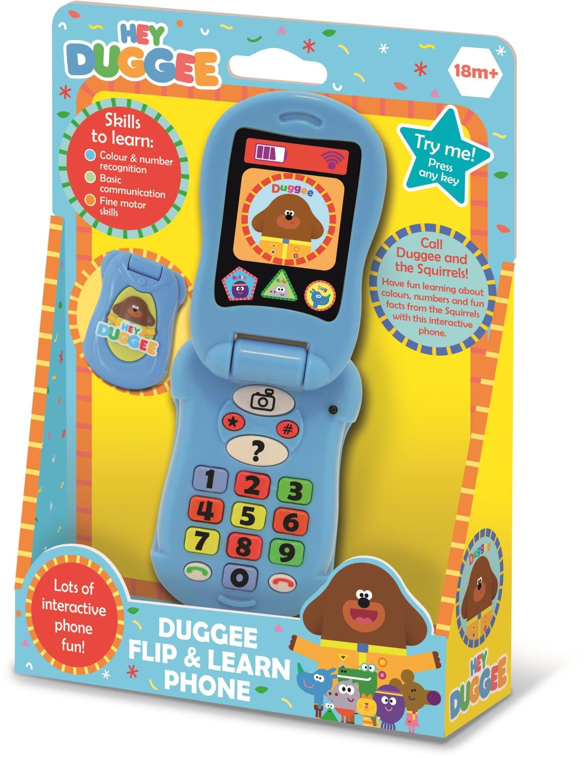 Buy Hey Duggee Flip & Learn Phone - MyDeal Australia