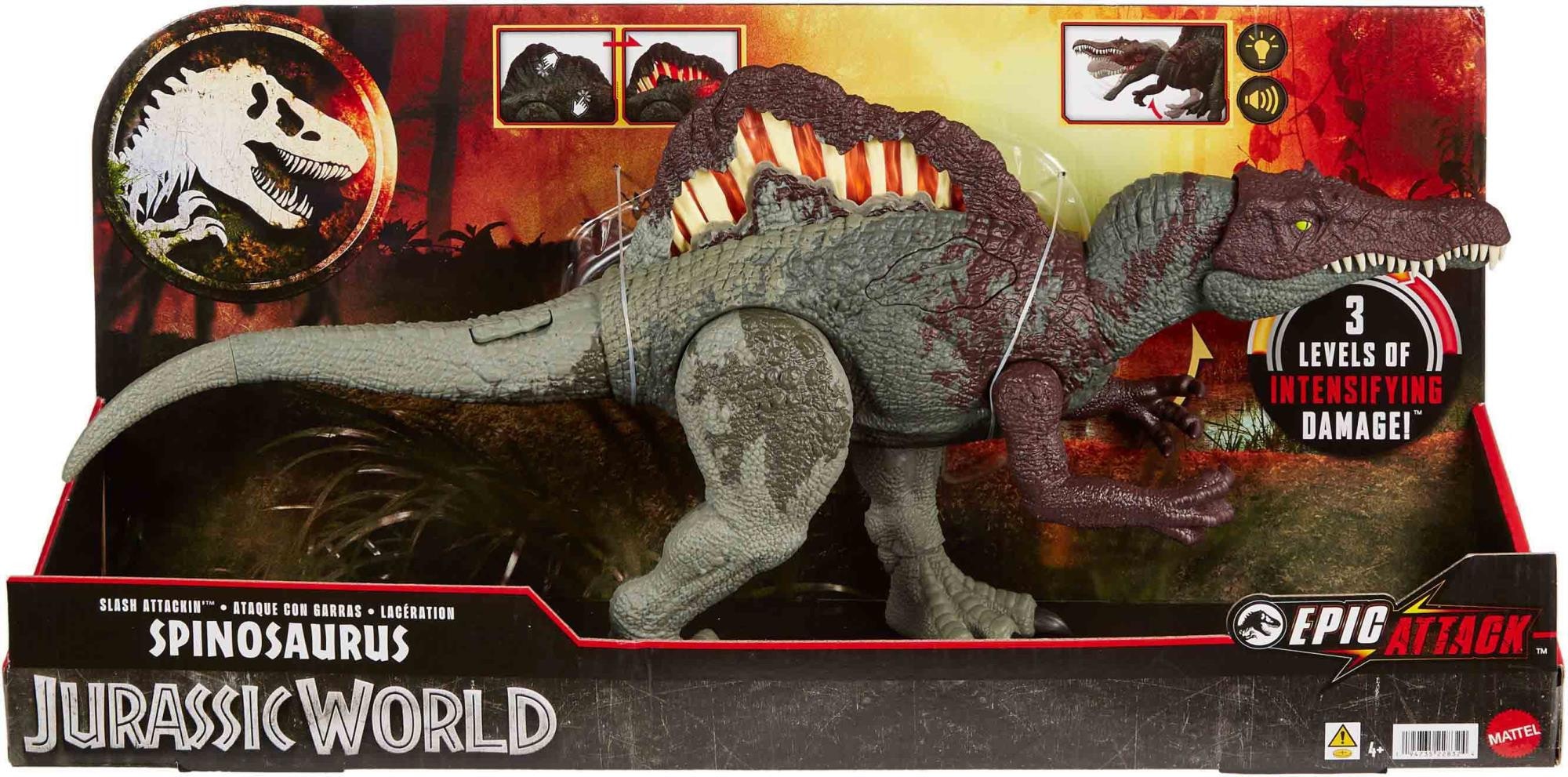Buy Jurassic Epic Attack Spinosaurus - MyDeal Australia