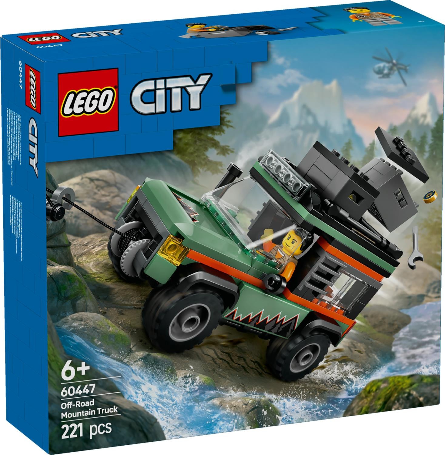 Buy LEGO City Off-Road 4X4 Mountain Truck 60447 - MyDeal Australia