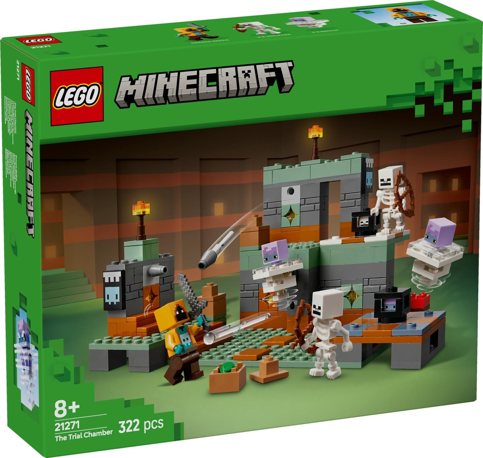 Buy LEGO Minecraft The Trial Chamber 21271 - MyDeal Australia