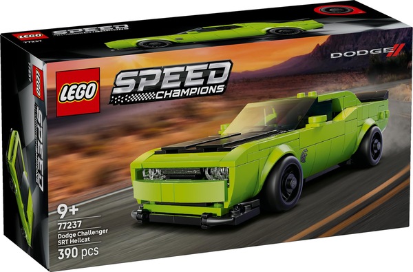 Buy LEGO Speed Champions Dodge Challenger SRT Hellcat Sports Car 77237 ...