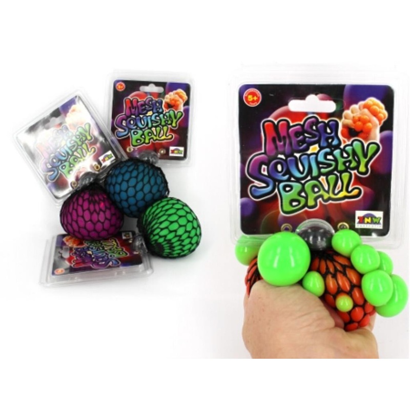 Buy Mesh Squishy Ball - Colour - MyDeal