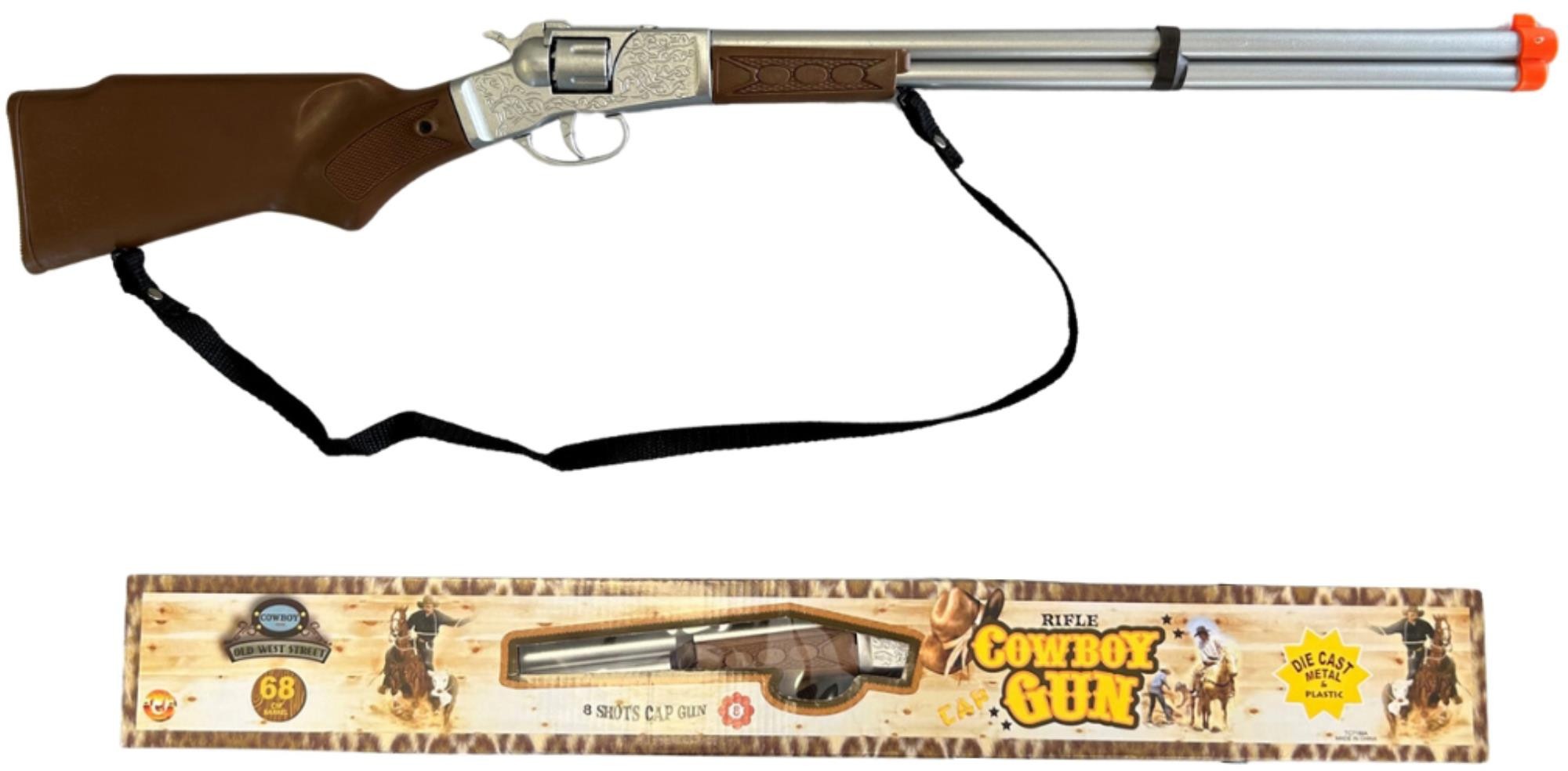 Buy Metal Cap Cowboy Rifle - 8 Shot - MyDeal Australia