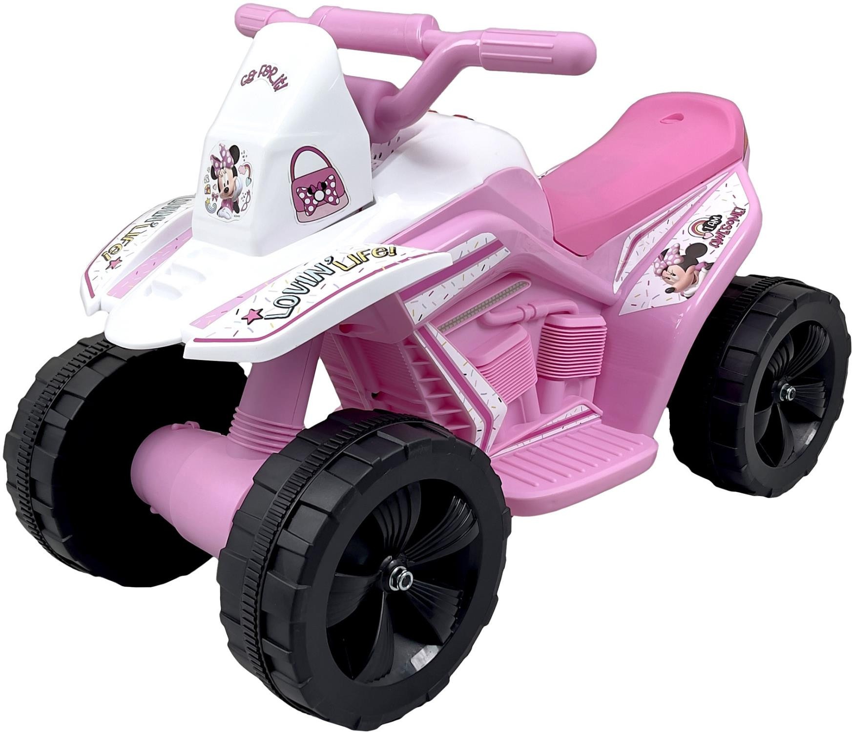 Buy Minnie Mouse Mini Quad 6V Ride On - MyDeal Australia