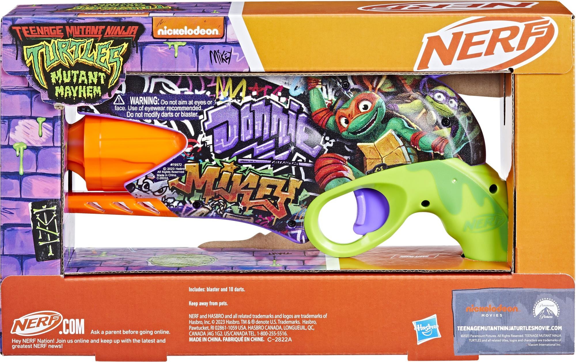 Buy Nerf Ink Teenage Mutant Ninja Turtles Blaster - MyDeal Australia