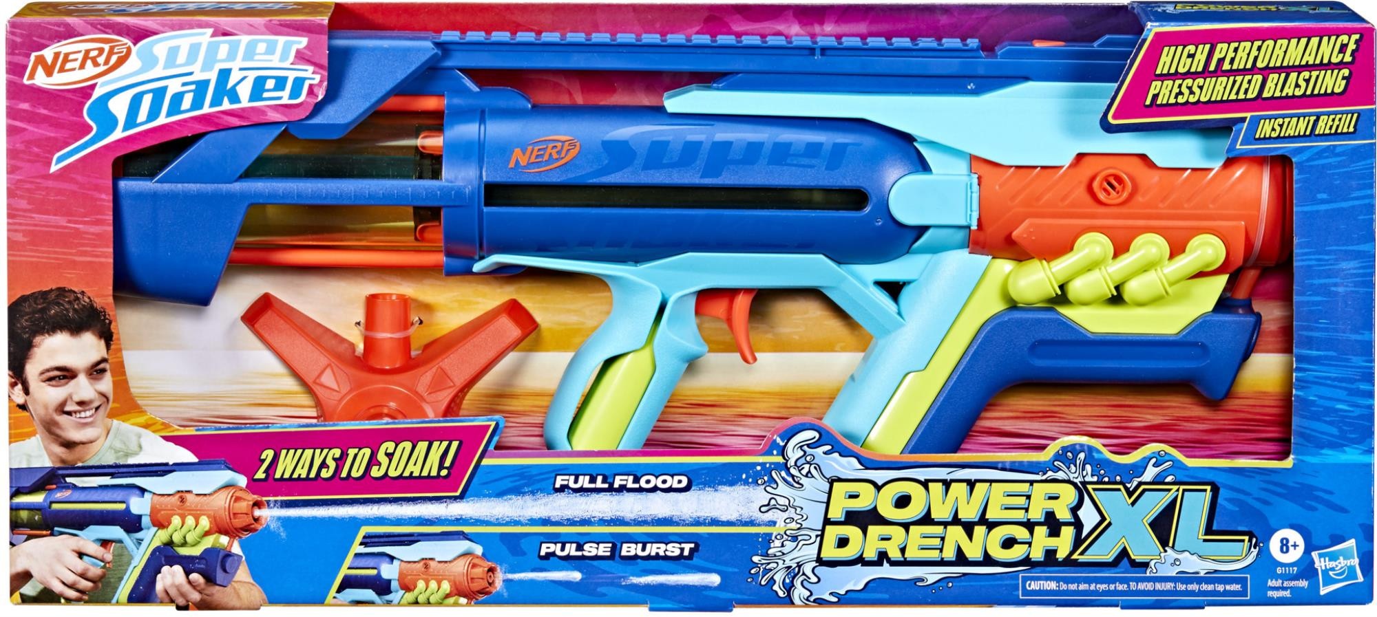 Buy Nerf Super Soaker Power Drench XL - MyDeal Australia