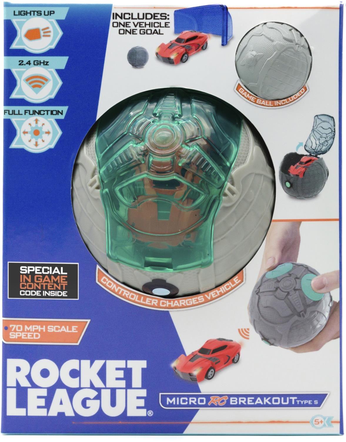 Buy Rocket League Micro RC Breakout Type S - MyDeal Australia