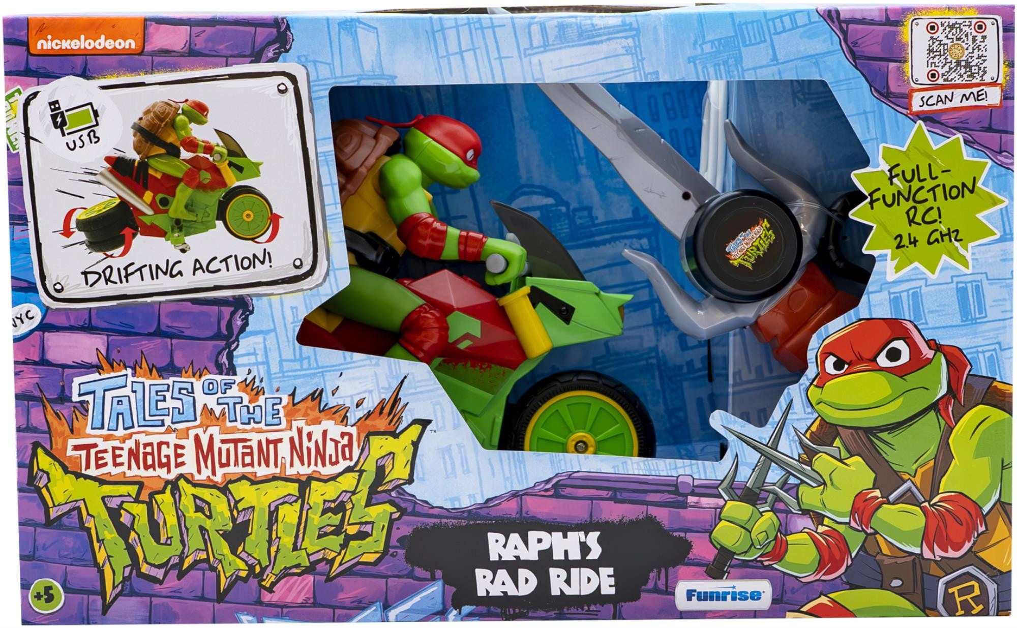 Buy Teenage Mutant Ninja Turtles Raph's Rad Ride RC - MyDeal Australia