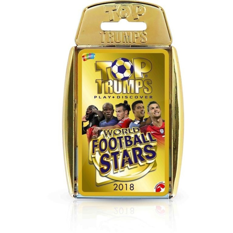 Buy Top Trumps World Football Stars Card Game - MyDeal