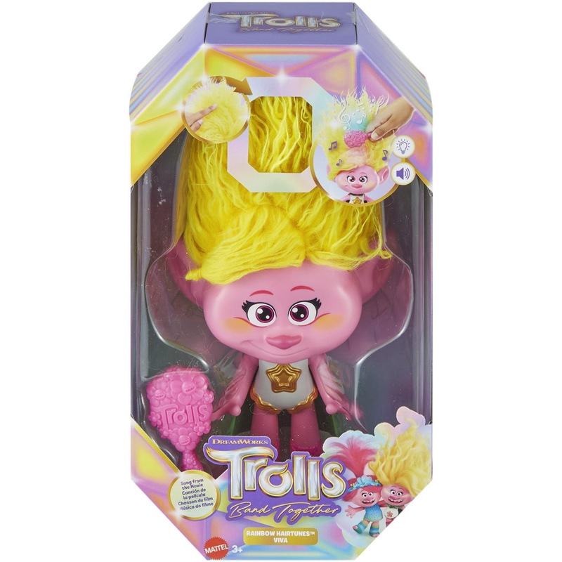 Buy Trolls Rainbow Hairtunes Viva - MyDeal