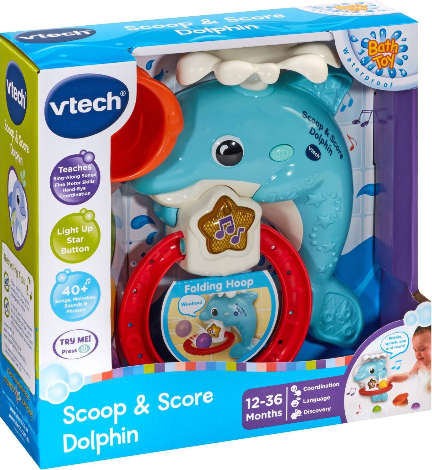Buy VTech Scoop & Score Dolphin - MyDeal Australia
