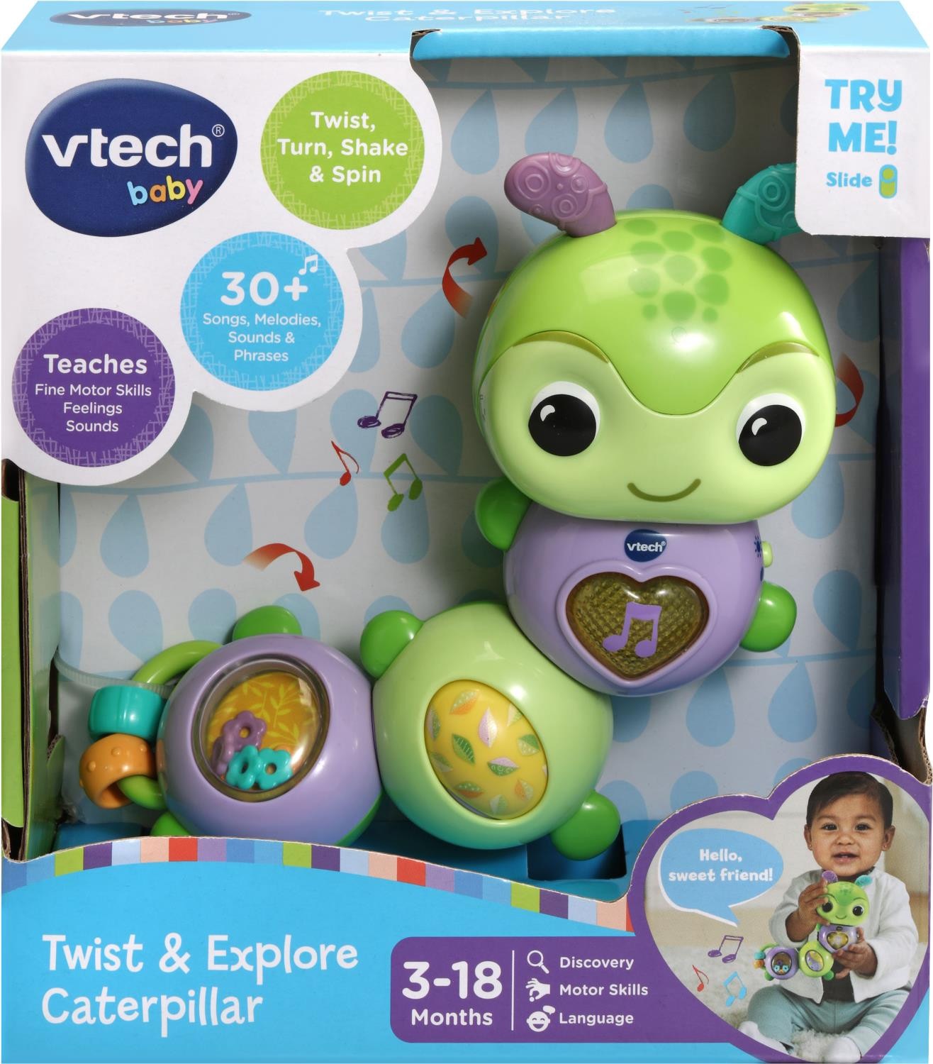 Buy VTech Twist & Explore Caterpillar - MyDeal Australia