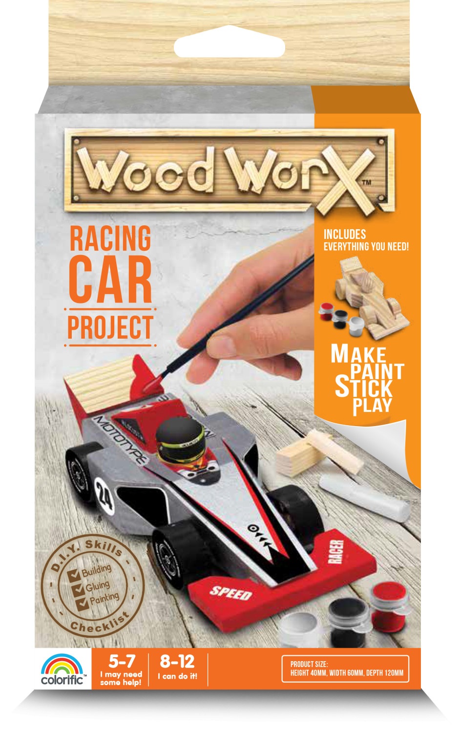 Buy Wood Worx Impulse Racing Car - MyDeal Australia
