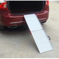 Buy YES4PETS 122 cm Portable Foldable Aluminium Folding Pet Dog Car Van ...