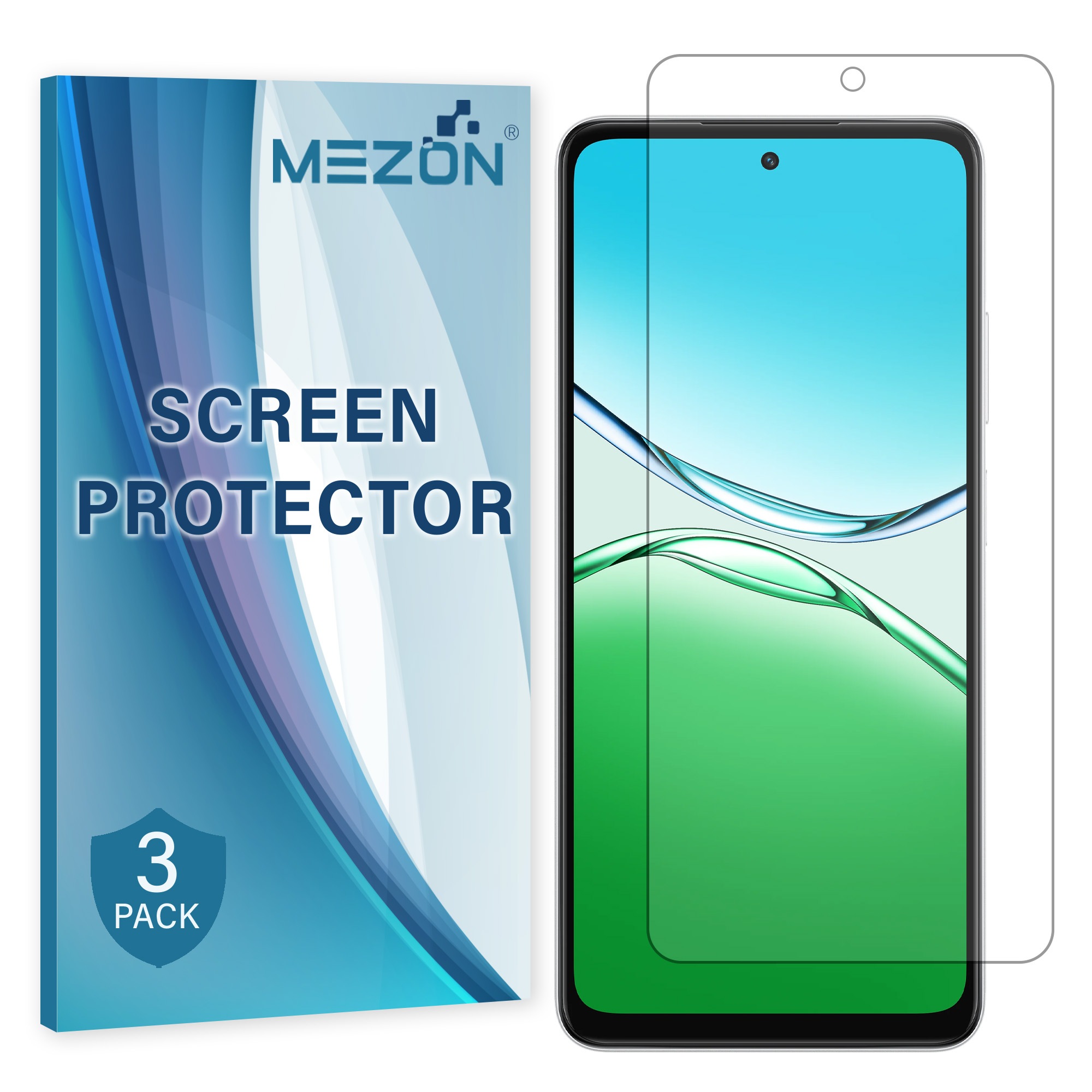 Buy [3 Pack] OPPO A5 5G Anti-Glare Matte Screen Protector Film by MEZON ...