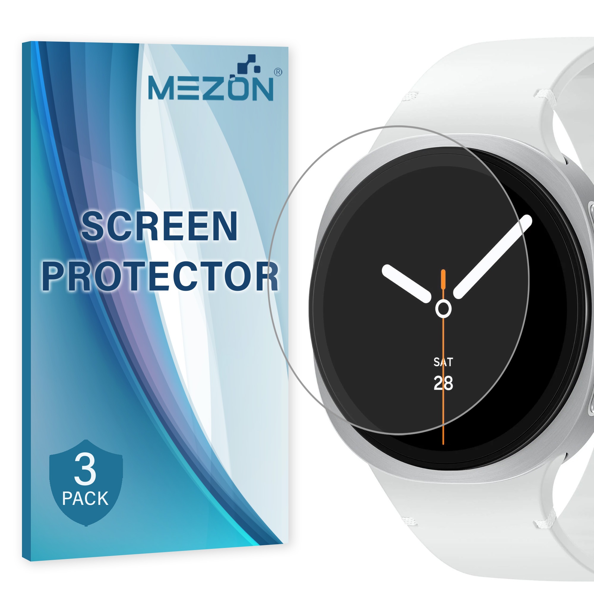 Buy [3 Pack] Samsung Galaxy Watch8 (40 mm) Ultra Clear TPU Film Screen ...