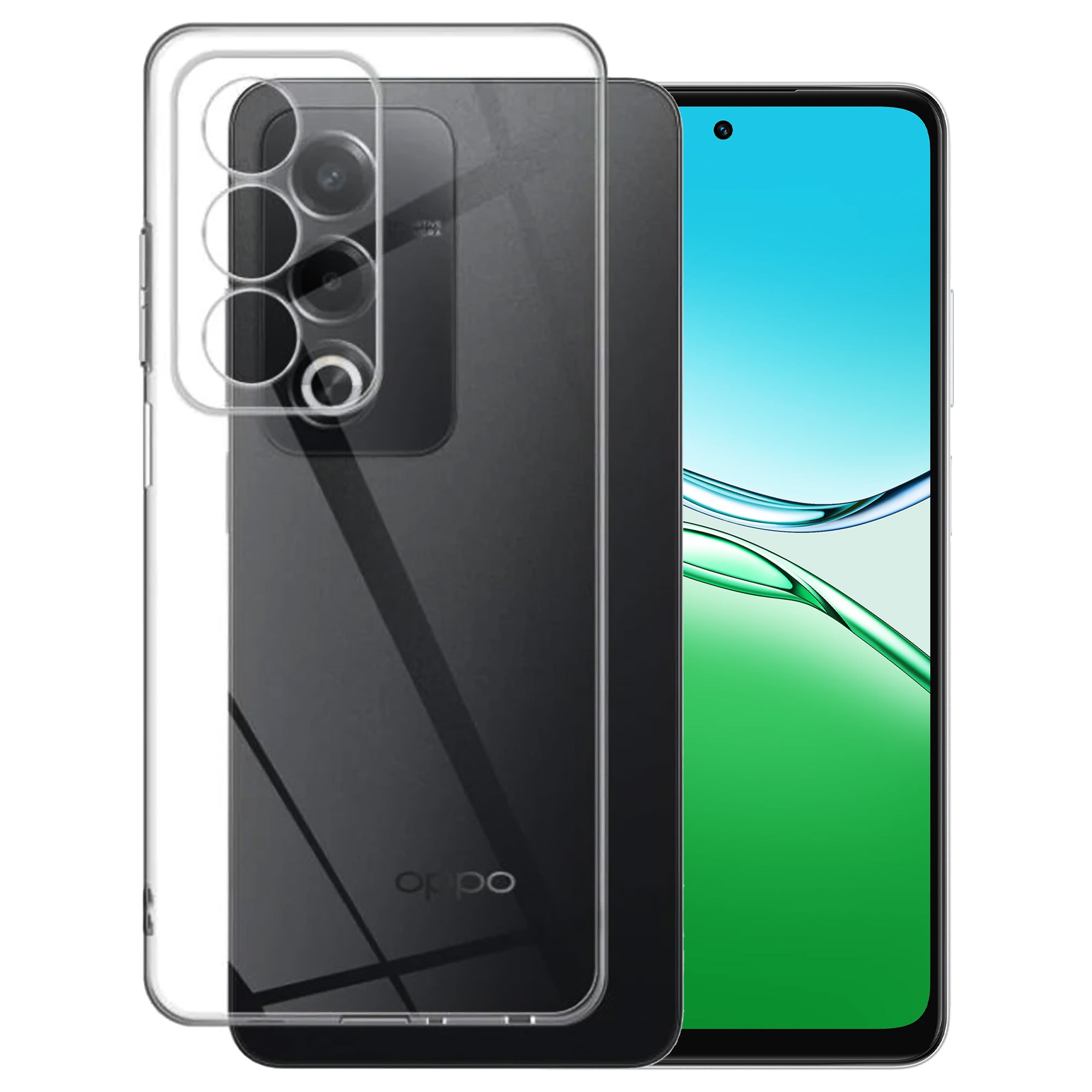 Buy OPPO A5 4G Ultra Slim Crystal Clear Premium TPU Gel Back Case by ...