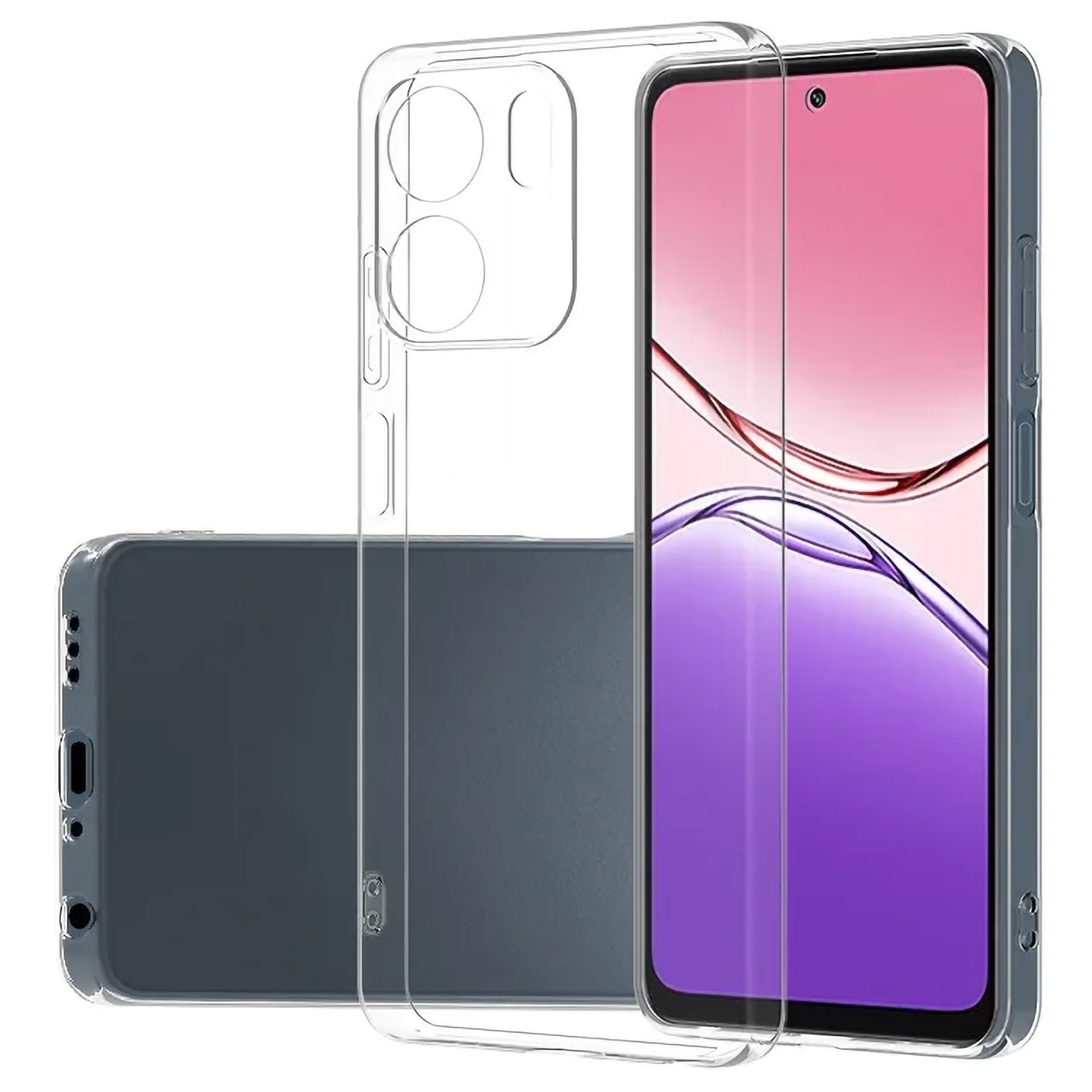 Buy OPPO A5x 4G Ultra Slim Crystal Clear Premium TPU Gel Back Case by ...