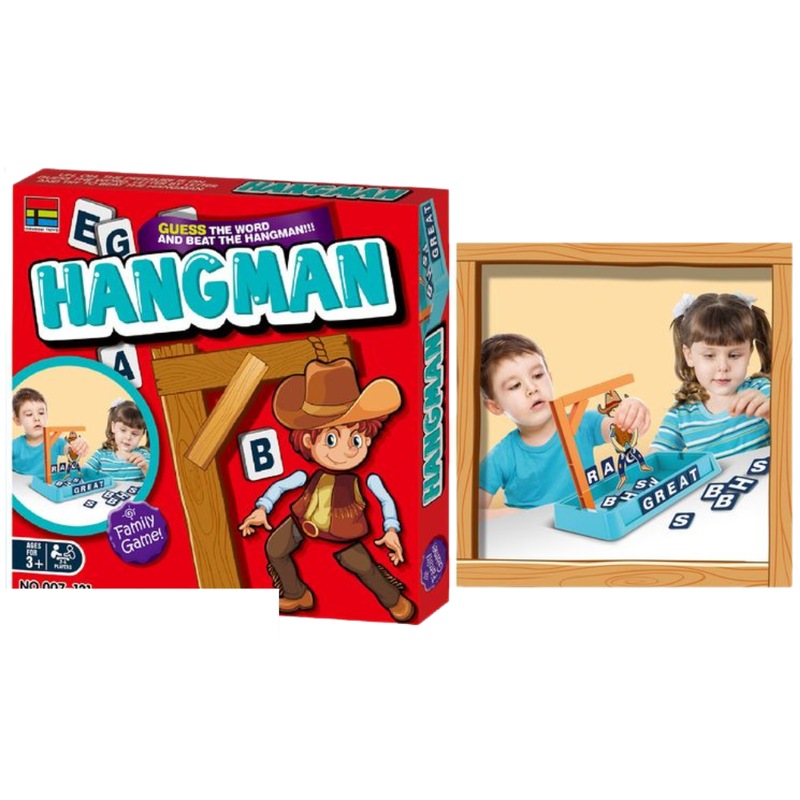 Buy Hangman 3D Board Word Guess Game for Friends, Family & Kids - MyDeal
