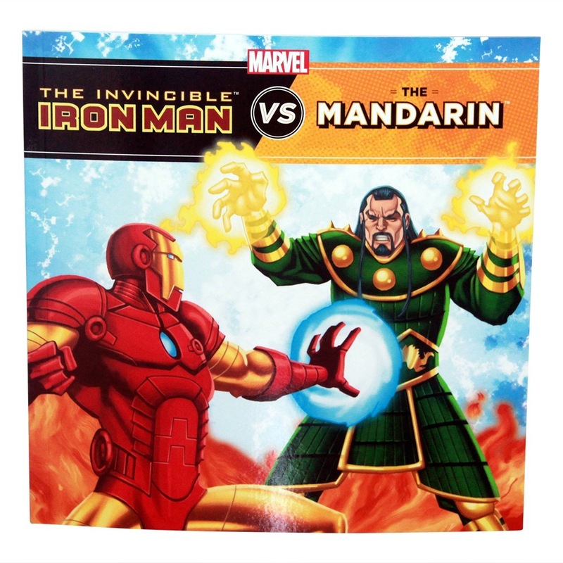 Buy Marvel Superhero Iron Man Defeat Villains Story Book, Kids Reading ...