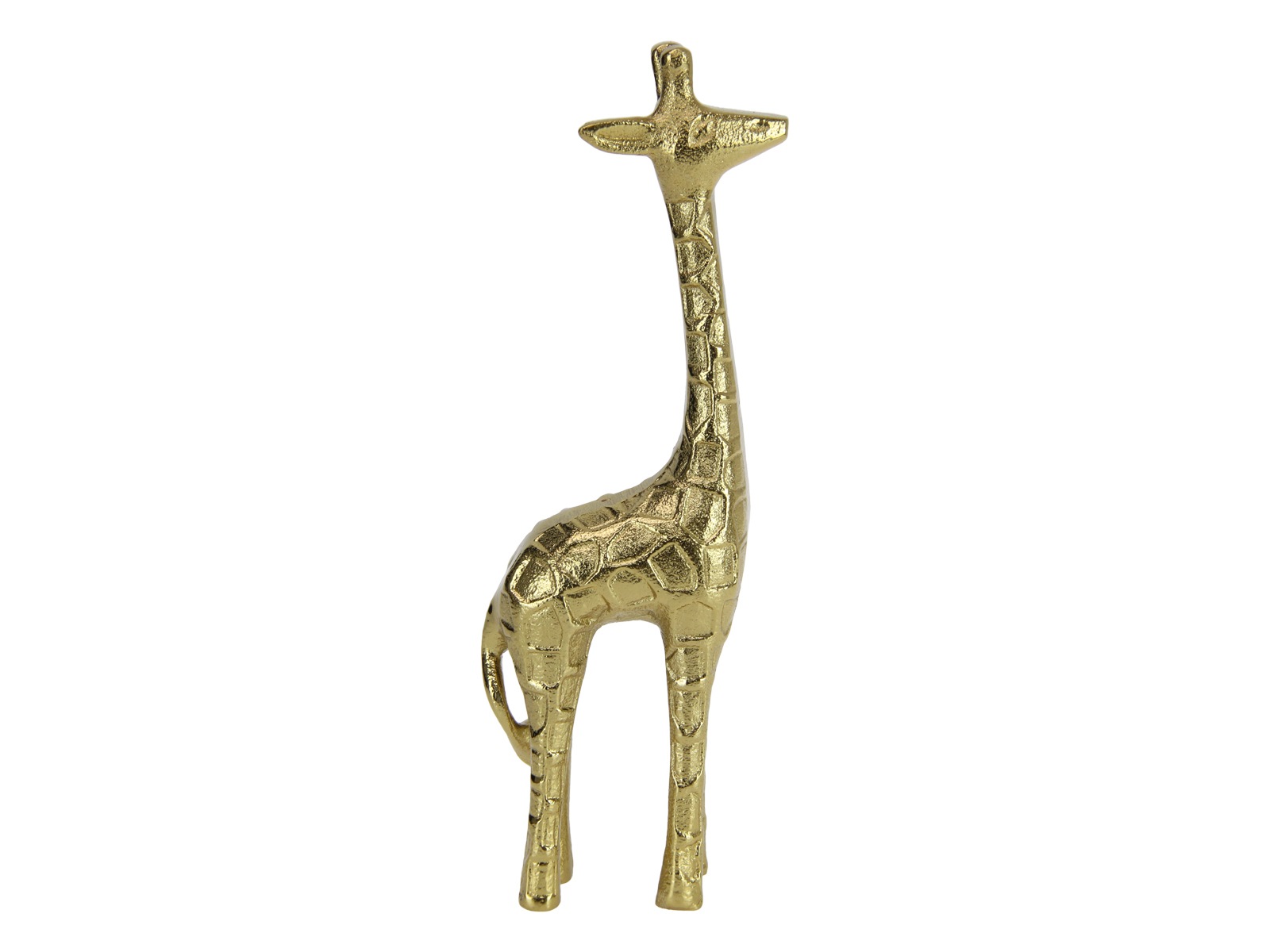 Buy Metal Giraffe Statue Gold Colour 26cm Height 1pce - MyDeal Australia