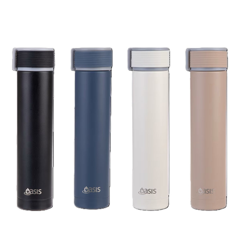 Buy Oasis Powder Coated Insulated Drink Bottle Skinny Mini 250ml ...