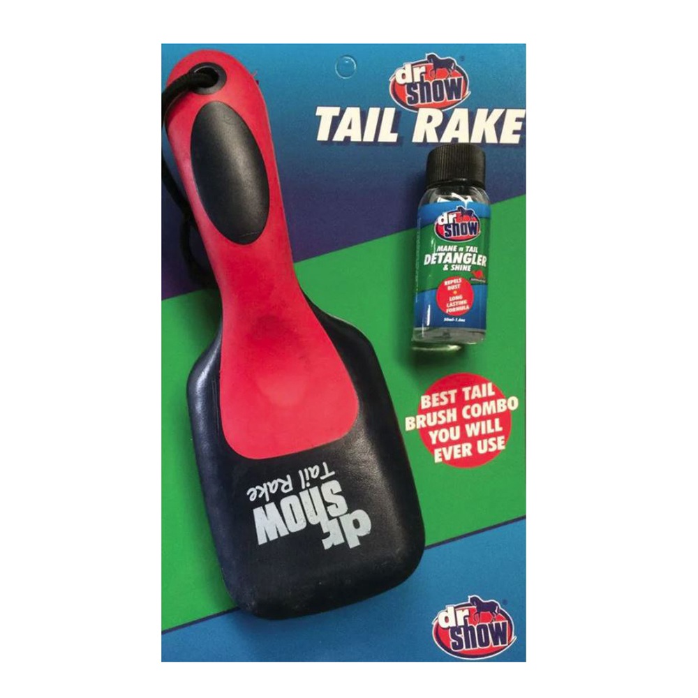 Buy Dr Show Tail Rake & Detangler Hair Grooming Combo Kit for Horses ...