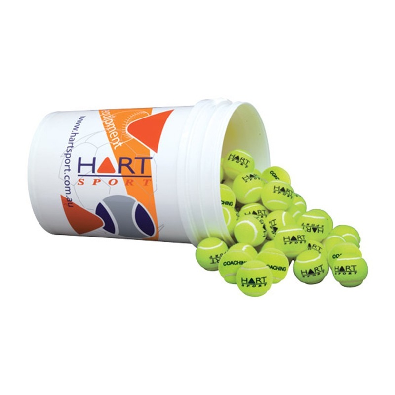 Buy HART BUCKET OF COACHING TENNIS BALLS - BUCKET OF 100 BALLS ...