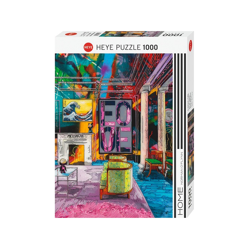 Buy Heye Home Room with Wave Jigsaw Puzzle 1000 Pieces (HEY29974) - MyDeal