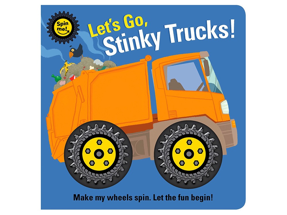 Buy Lake Press Spin Me Lets Go Stinky Trucks Childrens Book (LAK228080 ...