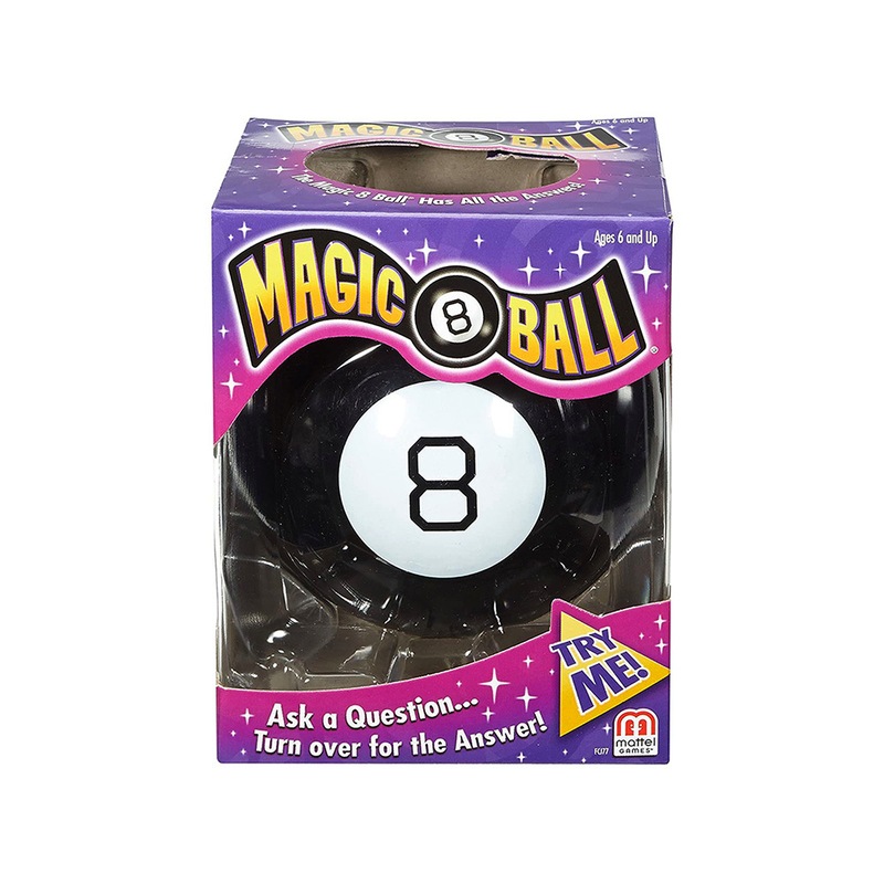 Buy Mattel Magic 8 Ball Ask A Question Original for Ages 6+ (MAT070996 ...