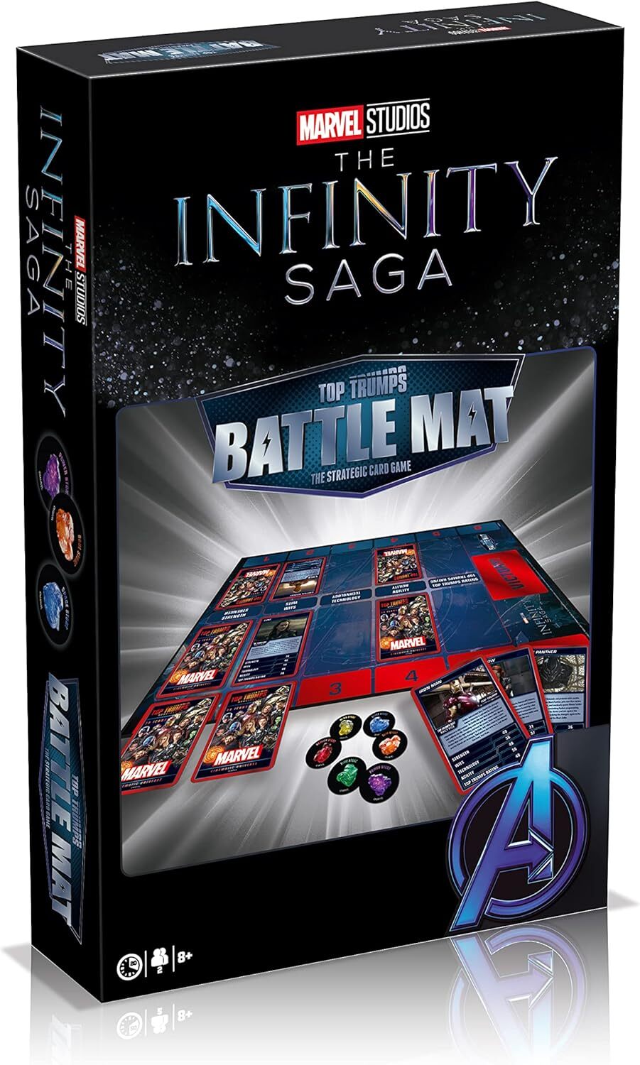Buy Top Trumps Battle Mat Marvel Studios The Infinity Saga Card Game ...