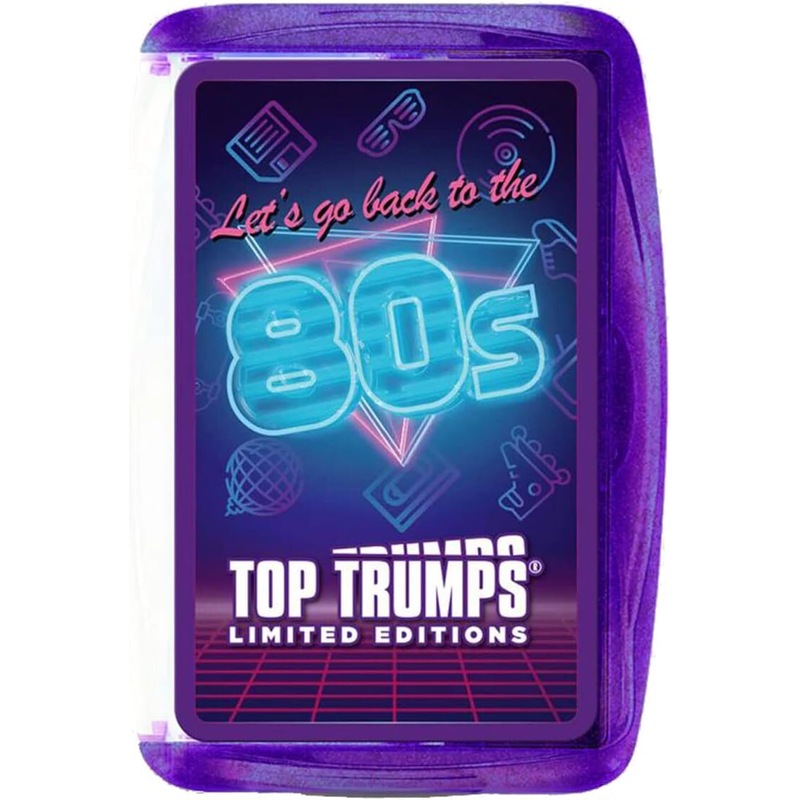 Buy Top Trumps Limited Editions Lets Go Back to the 80s Card Game ...