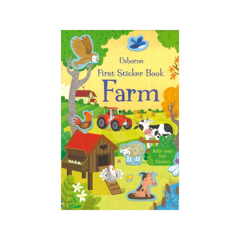 Buy Usborne First Sticker Book Farm with over 140 Stickers (USB986601 ...