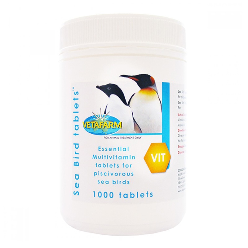 Buy Vetafarm Sea Bird Tablets Multivitamin for Piscivorous Sea Birds ...