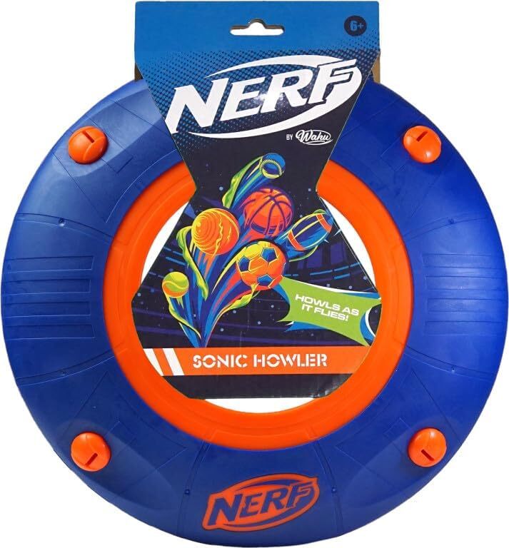 Buy Wahu Nerf Sonic Howler Flying Disc Interactive Play Outdoor Game ...