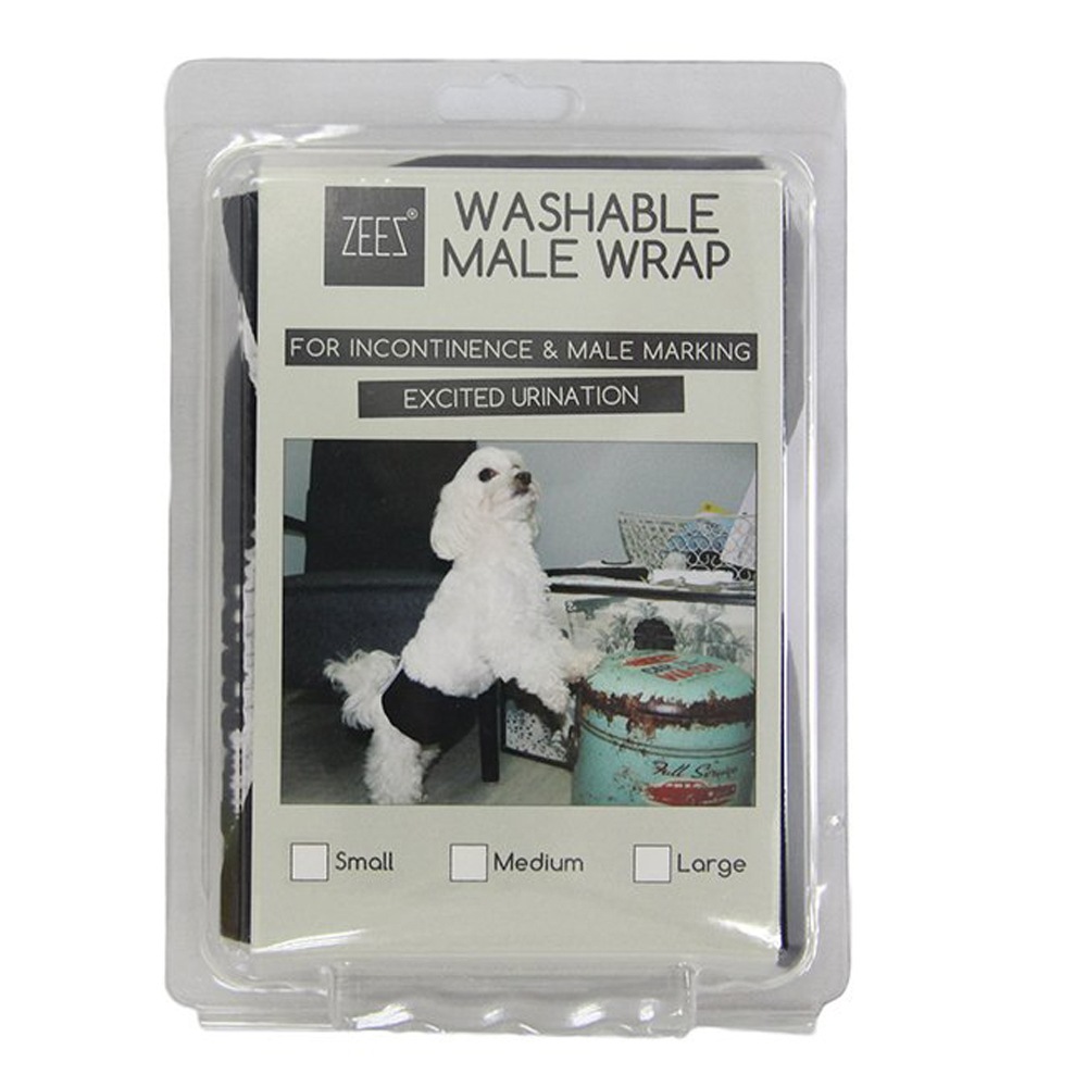 Buy Zeez Washable Diaper Male Wrap for Incontinence & Male Marking ...