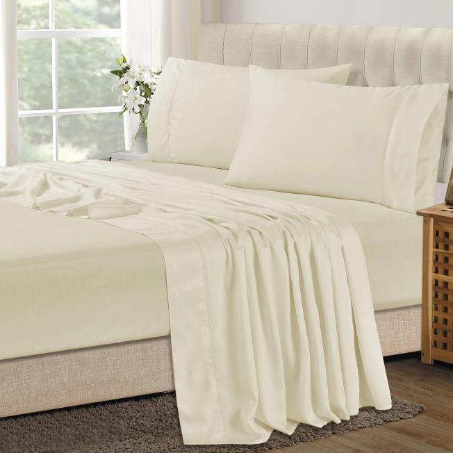 Buy Bamboo Combo Set - King Single Fitted Sheet and One Pillowcase ...