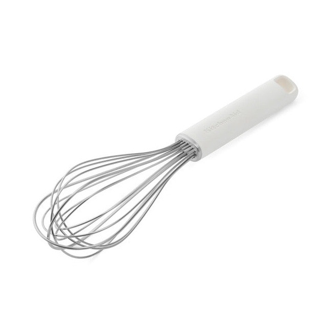 Buy KitchenAid Utility Whisk 27cm Porcelain White Stainless Steel ...