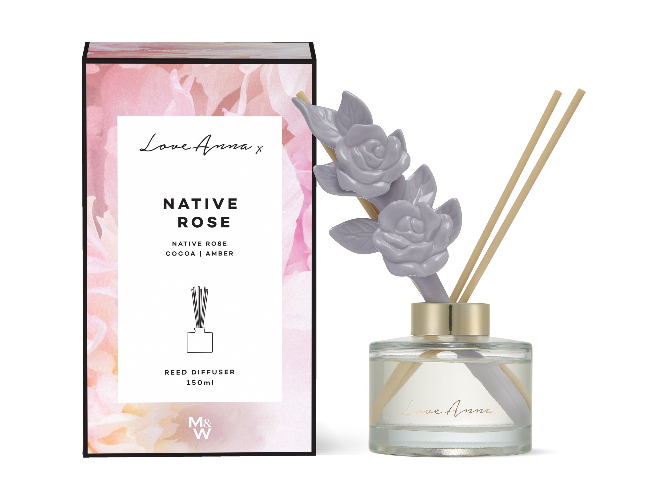 Buy Love Anna x Botanika Diffuser 150ml - Native Rose - MyDeal Australia