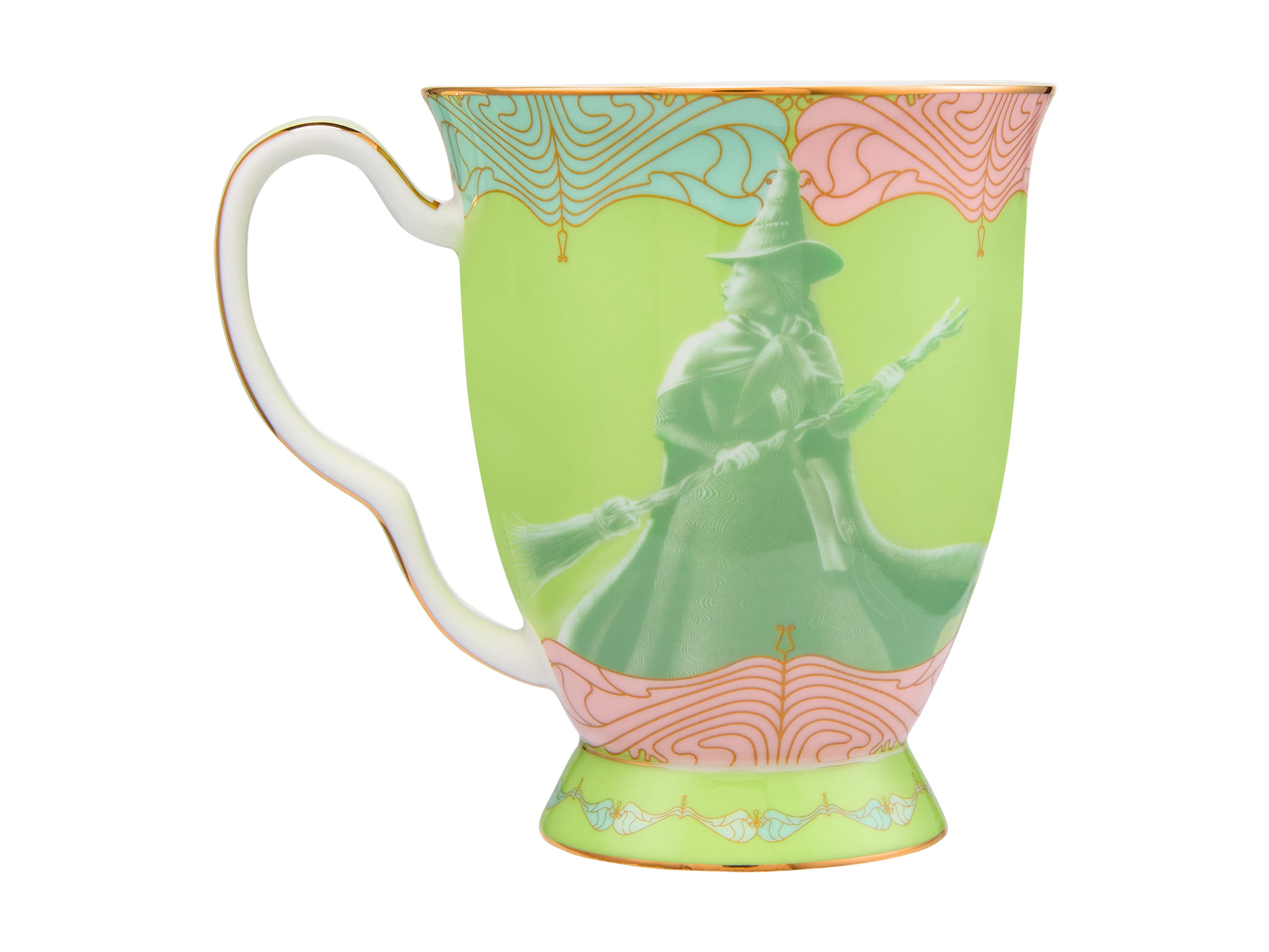 Buy Maxwell & Williams Wicked Pink Goes Good With Green Footed Mug ...